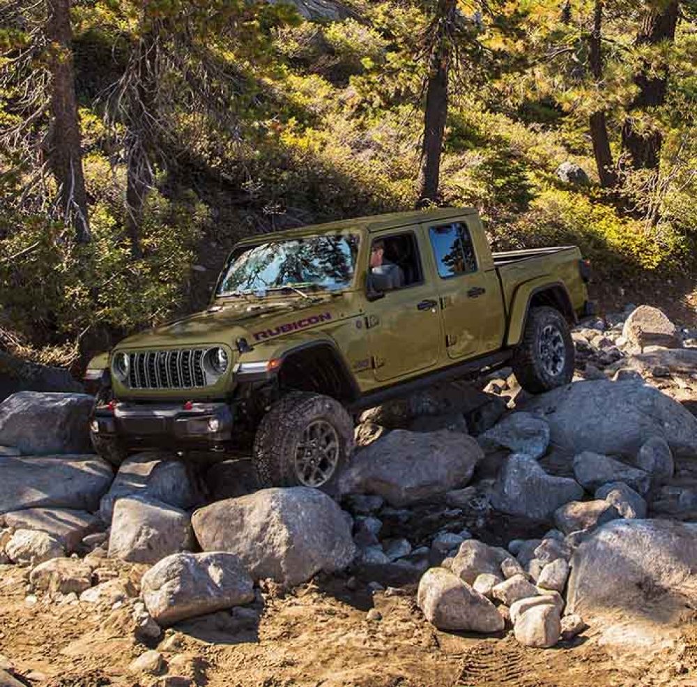 Jeep® Gladiator Capability | 4x4 Truck Performance